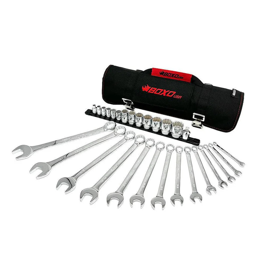 28-Piece SAE Tool Roll – LGE-CTS Motorsports